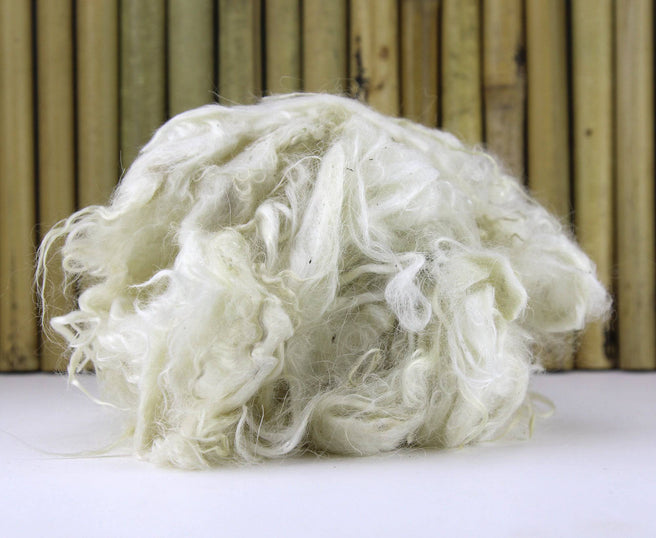 World of Wool Scoured/Washed Mohair Fleece 100g – Craft Atelier